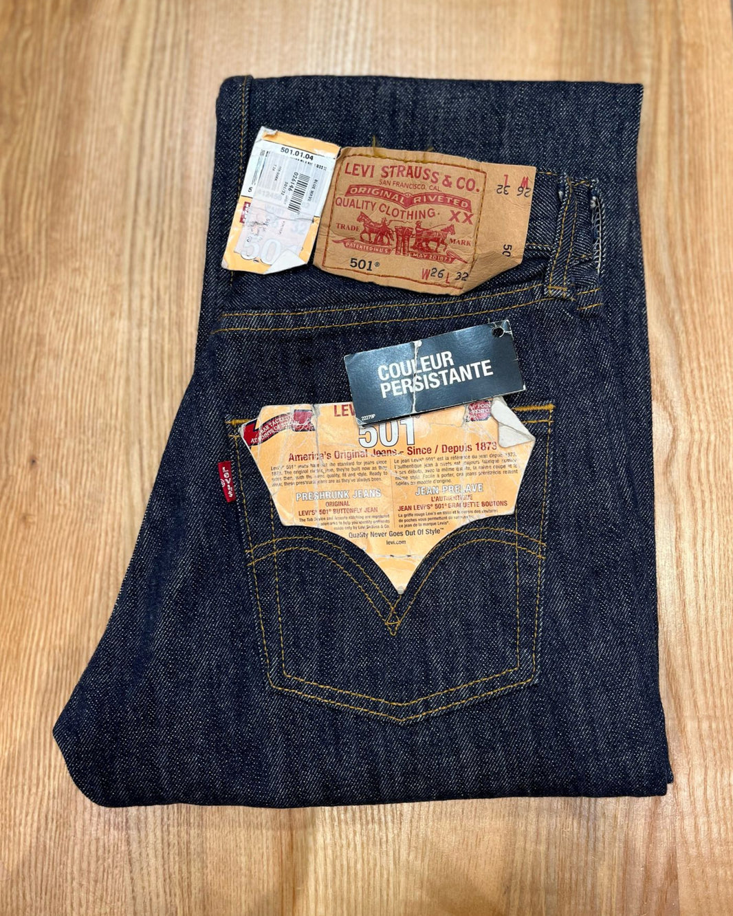 Jeans Levis' 501 vintage authentique homme - femme – Le Vintage de Julie